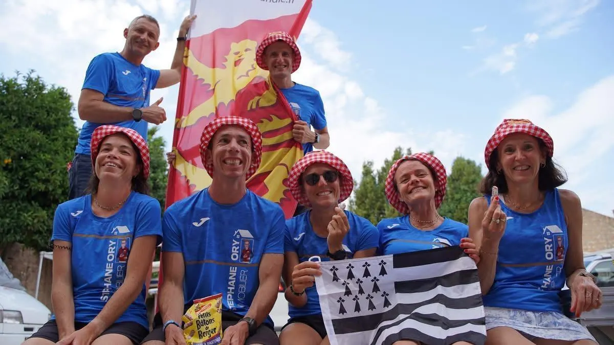 2 607 km de course en relais, « une belle aventure » pour la Bretonne ...