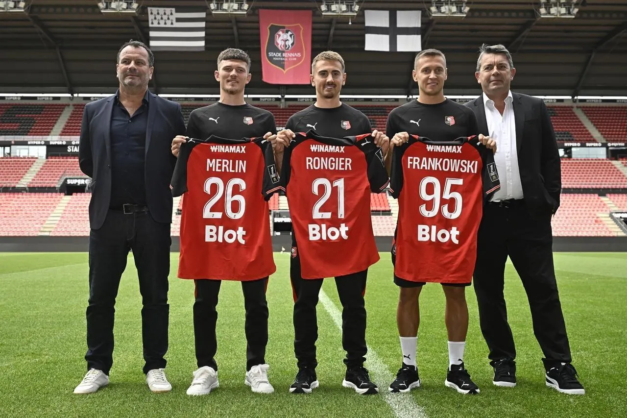 Stade Rennais. Les premiers mots de Valentin Rongier, Quentin Merlin et ...