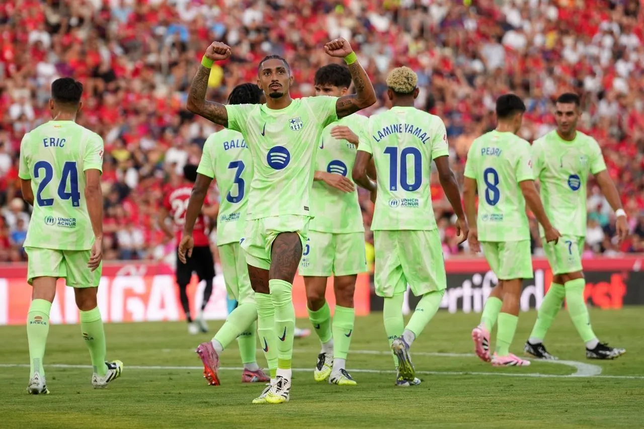 Liga. Le FC Barcelone déroule face à Majorque pour son premier match de ...