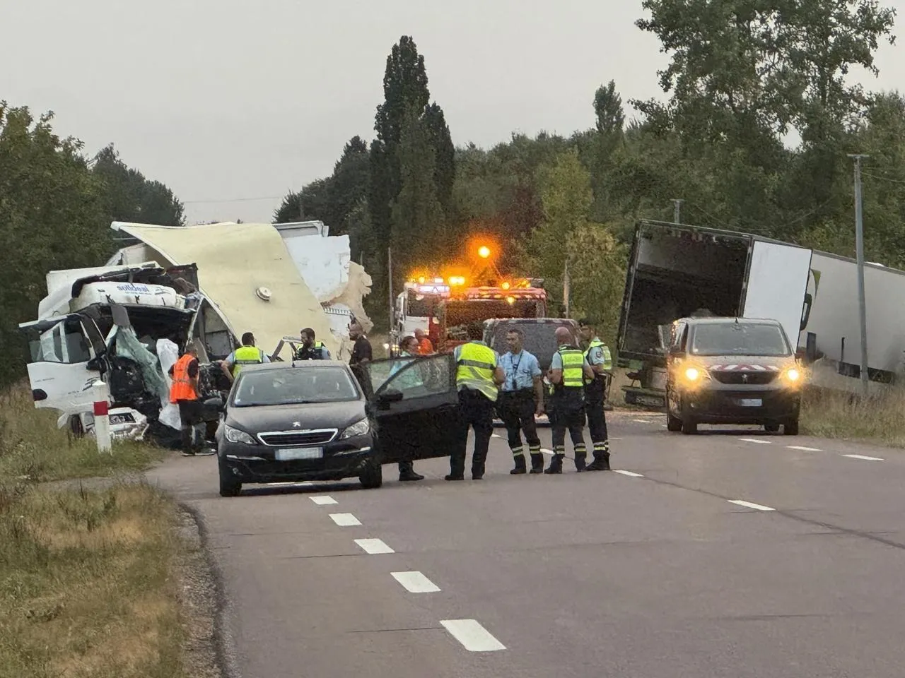 « Un choc frontal »: ce que l’on sait de l’accident mortel entre deux camions sur la - Redon ...