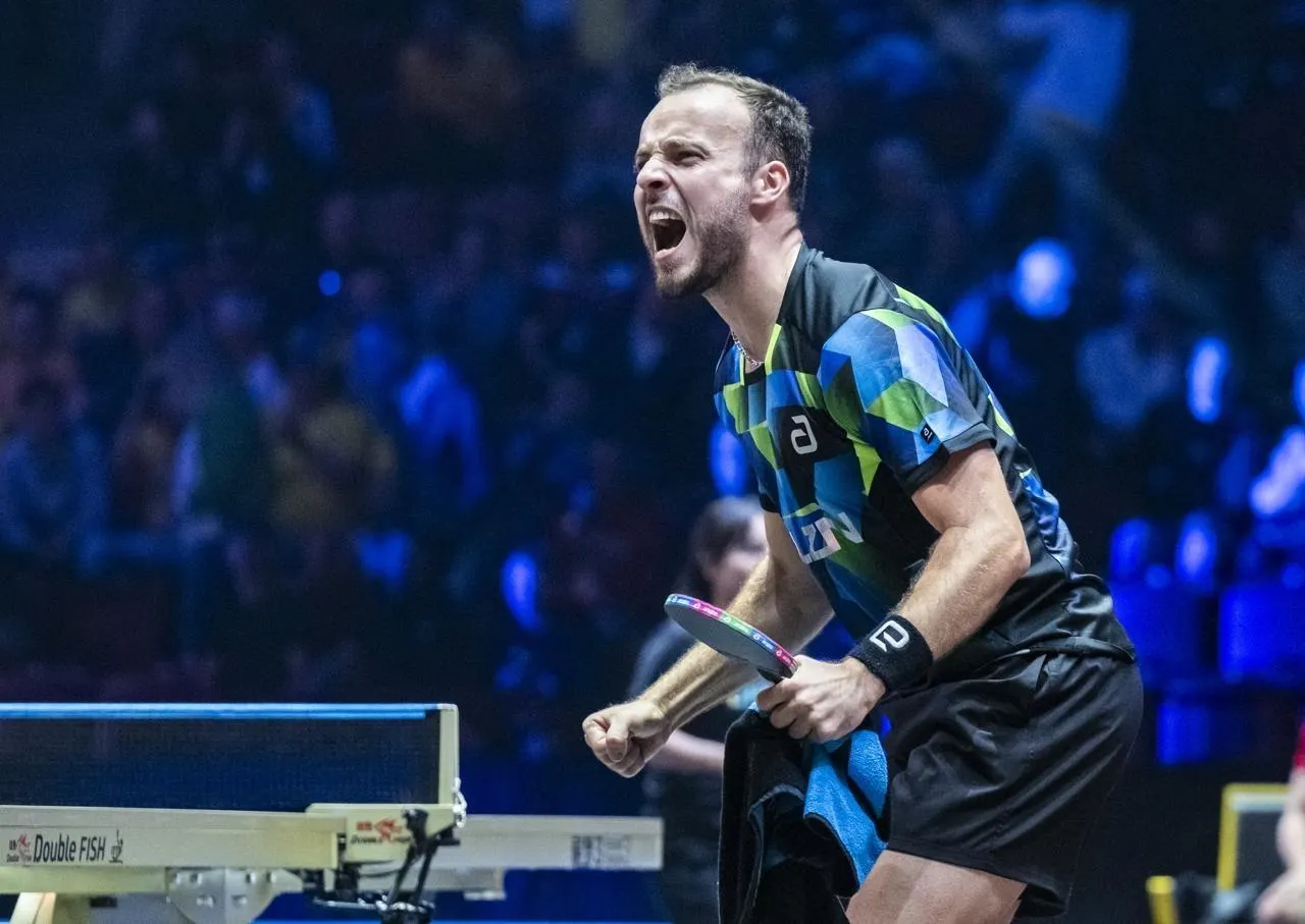 Tennis de table. Exploit de Simon Gauzy qui rejoint les demi-finales du ...