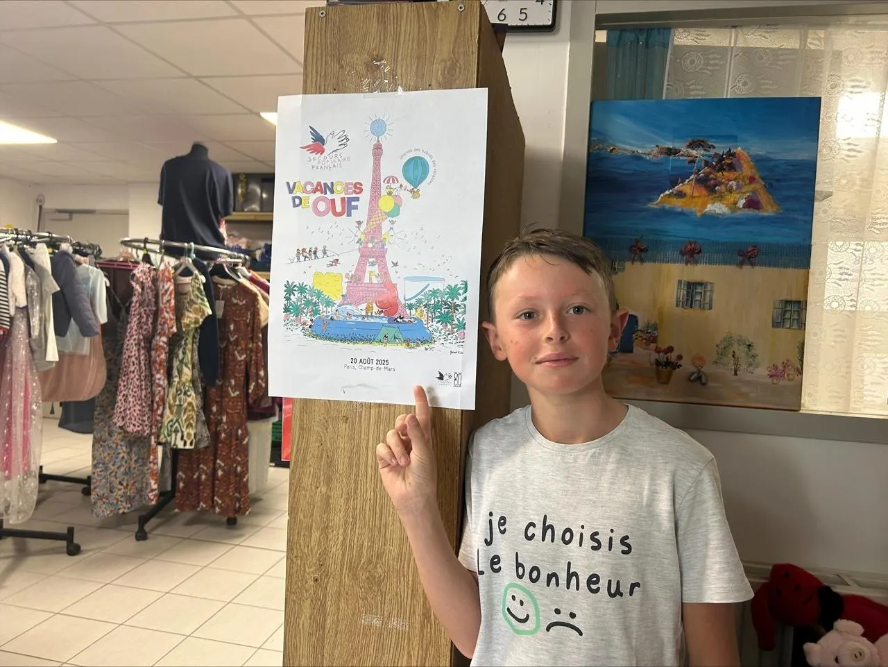 Grâce au Secours populaire, ce jeune breton a découvert Paris ...