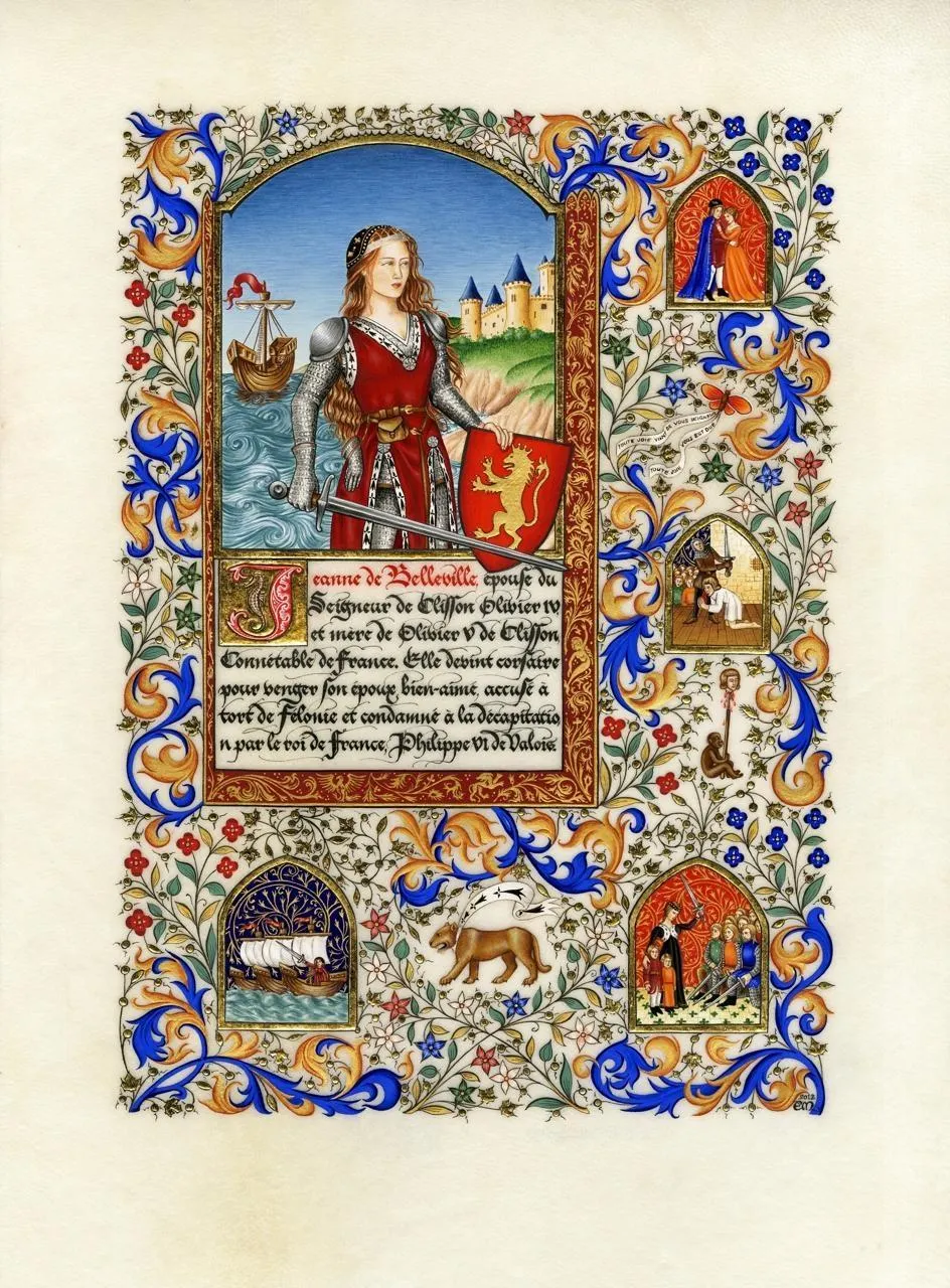 Pour venger son mari décapité, Jeanne de Belleville est devenue la ...