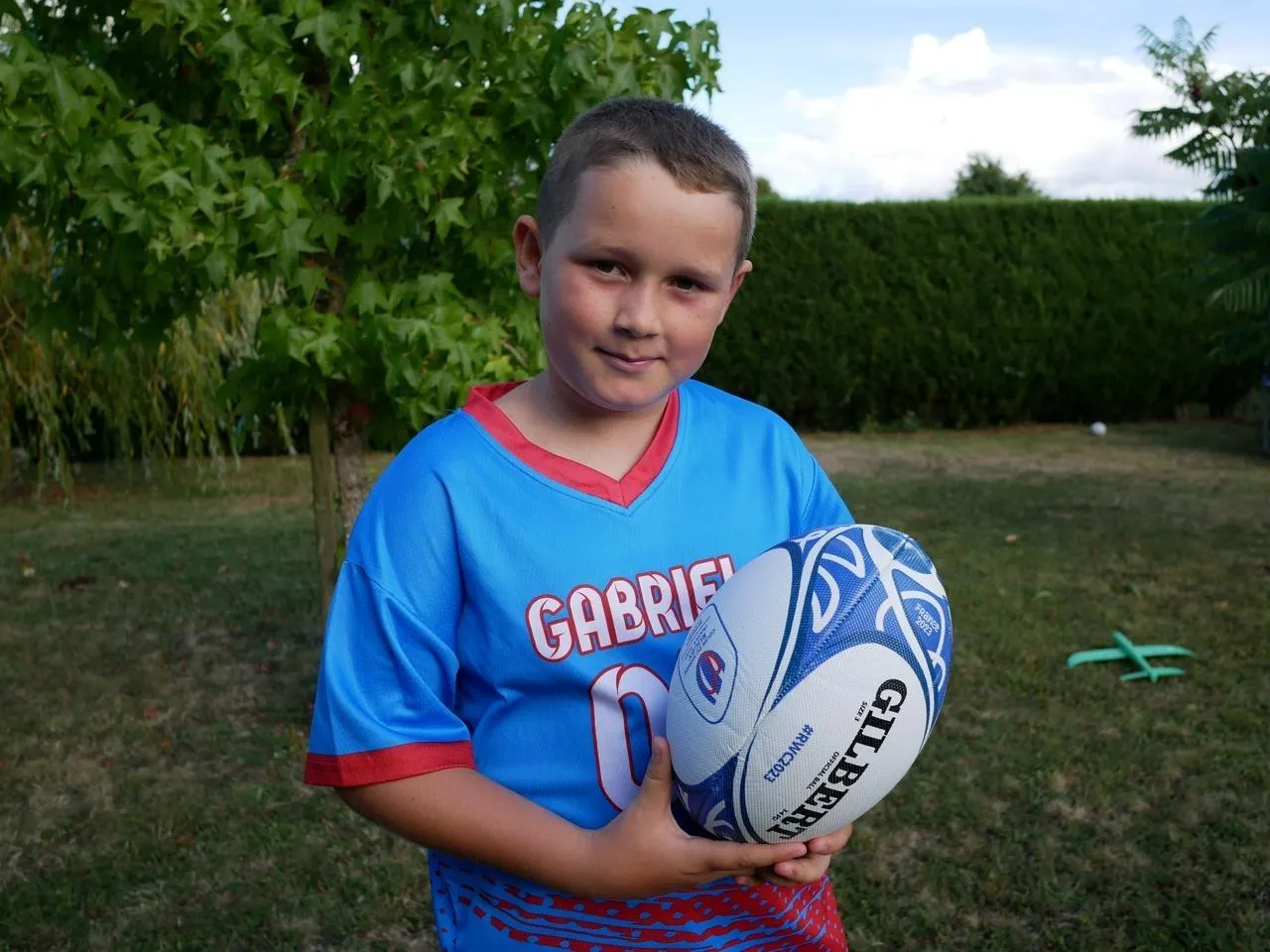Gabriel sera une des mascottes de la Coupe du monde de rugby en ...