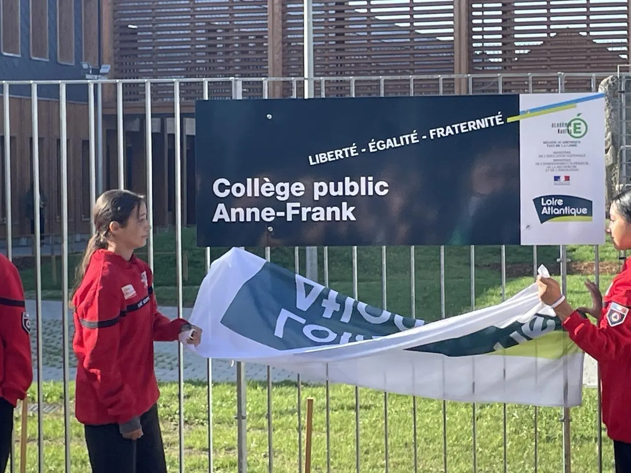 Maths et musique sont les stars du nouveau collège Anne-Frank à Saint ...