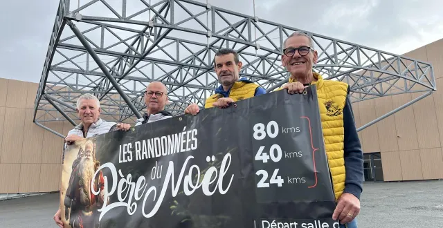 Les Randonnées du Père Noël sur des tracés inédits en Vendée : cadeaux ...
