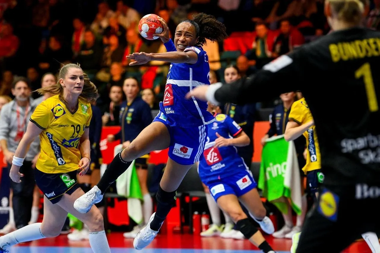 Handball. Enceinte, la capitaine de l’équipe de France Estelle Nze ...