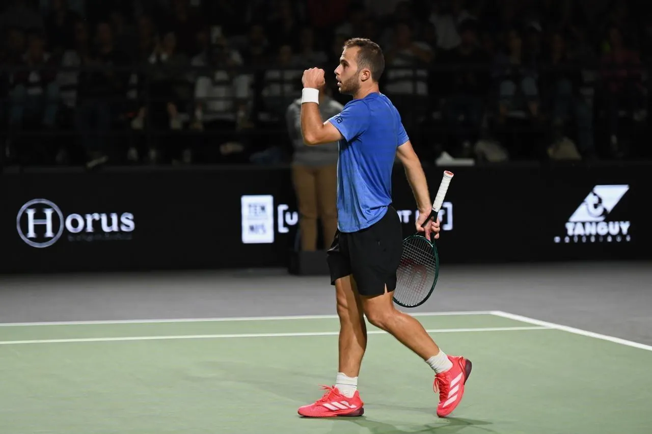 Tennis. Open de Rennes : Hugo Gaston premier qualifié pour la finale . Sport - Le Mans.maville.com