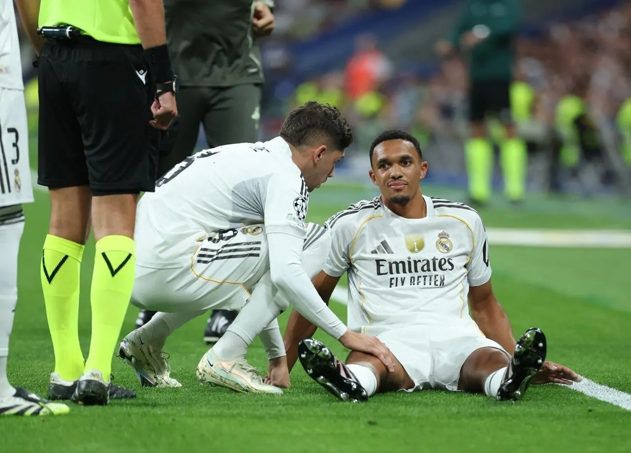 Real Madrid. Touché à la cuisse face à l’OM, Trent Alexander-Arnold ...