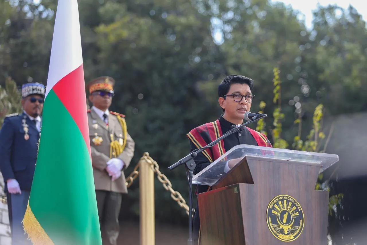 Madagascar : le président assure que les manifestations visent à ...