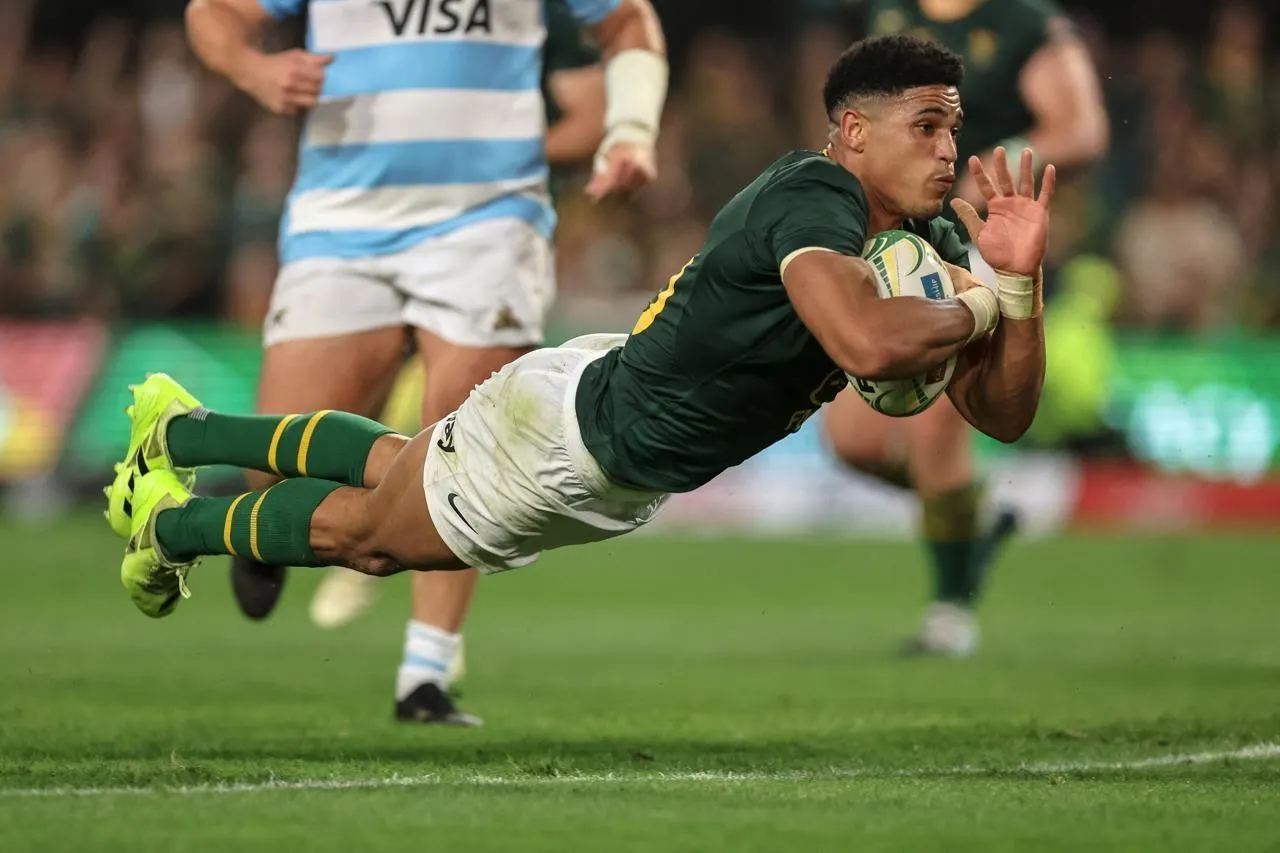 Rugby Championship. « Il dépasse Carter » : Sacha Feinberg-Mngomezulu ...