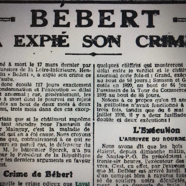 Peine de mort : quand la foule de Nantes venait assister aux têtes ...
