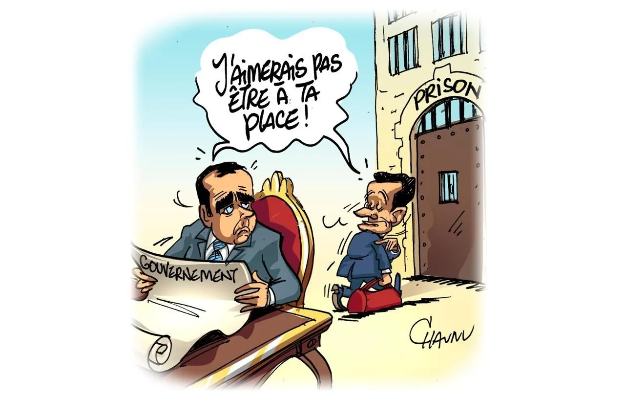 Le dessin de Chaunu : qui de Nicolas Sarkozy ou Sébastien Lecornu est ...