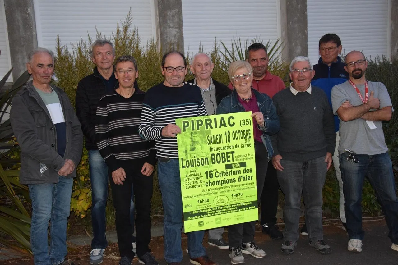 Louison Bobet à l’honneur de la 16e édition du critérium des Champions d’Hier à Pipriac - Redon ...