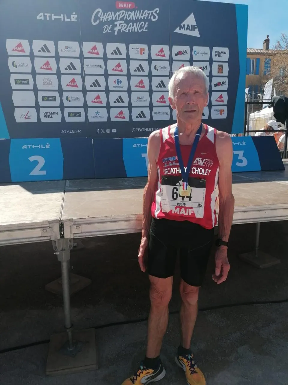 À 80 ans, Roger Godard a participé aux championnats d’Europe d ...