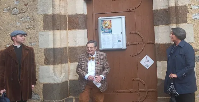 Fresnay-sur-Sarthe. Première église ouverte dévoilée par Marie-José ...