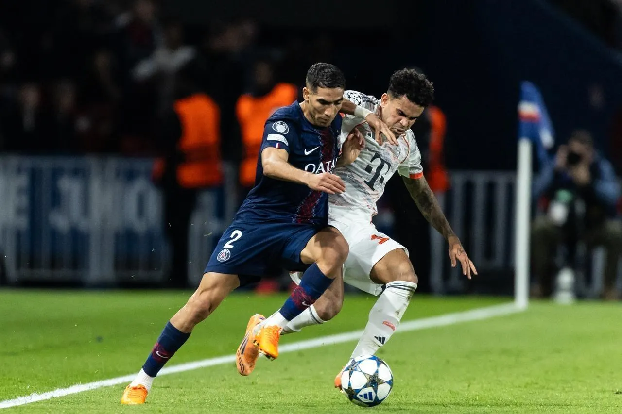 Luis Diaz rompt le silence après avoir blessé Achraf Hakimi lors du PSG ...