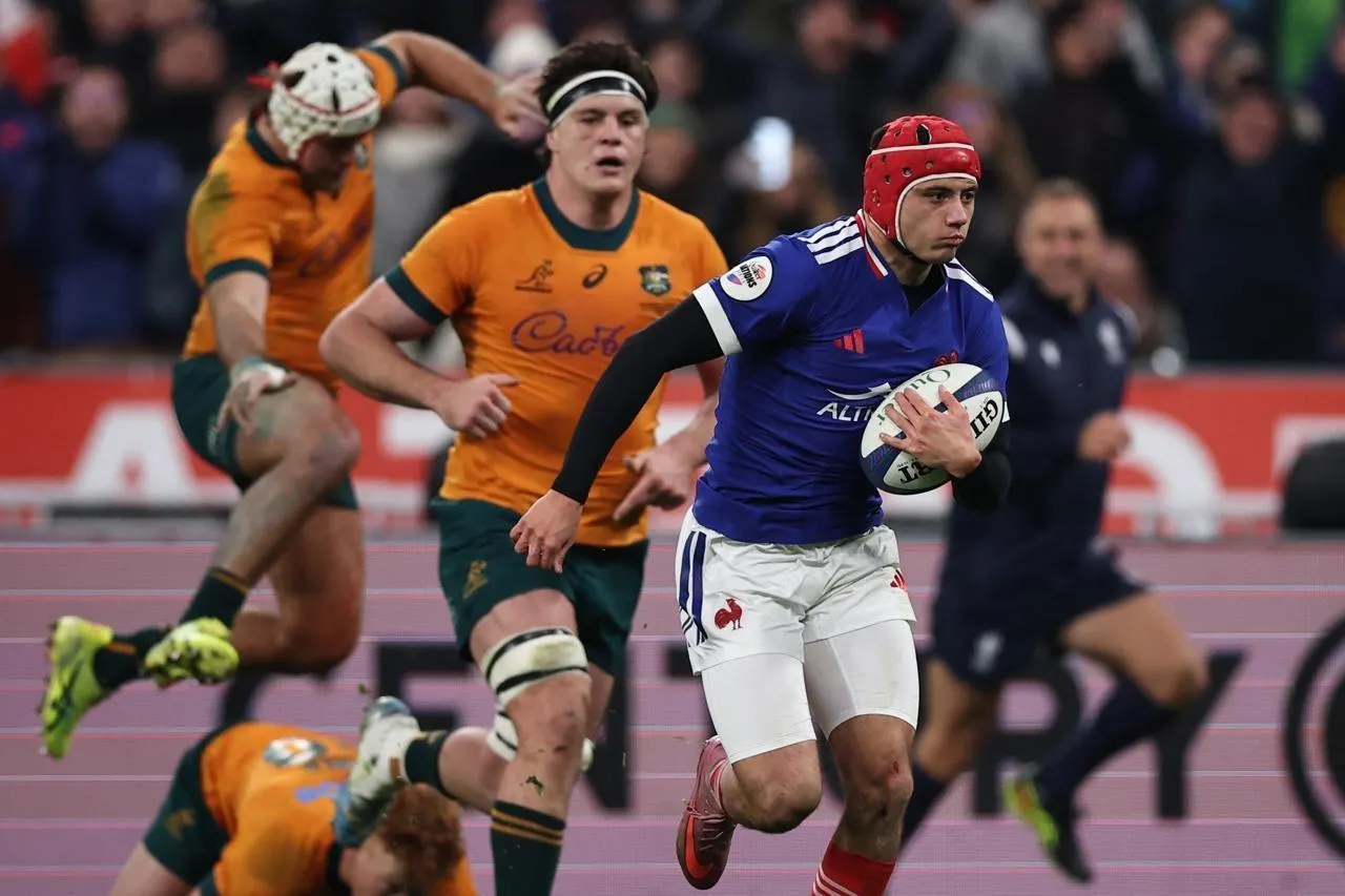 VIDÉO. France - Australie. L’impressionnant exploit personnel de Louis Bielle-Biarrey pour ...